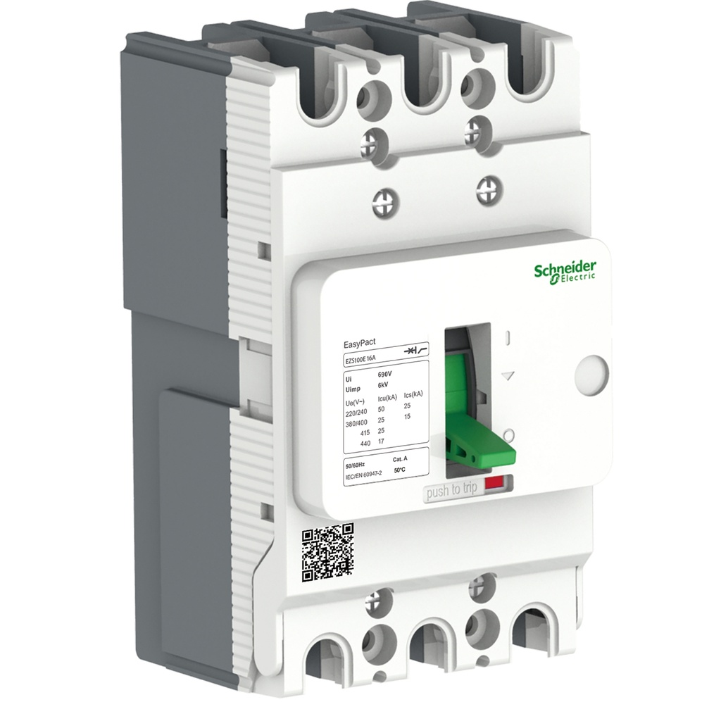 MCCB 3P 80A 25kA - EZS100E3080 | Makel.vn