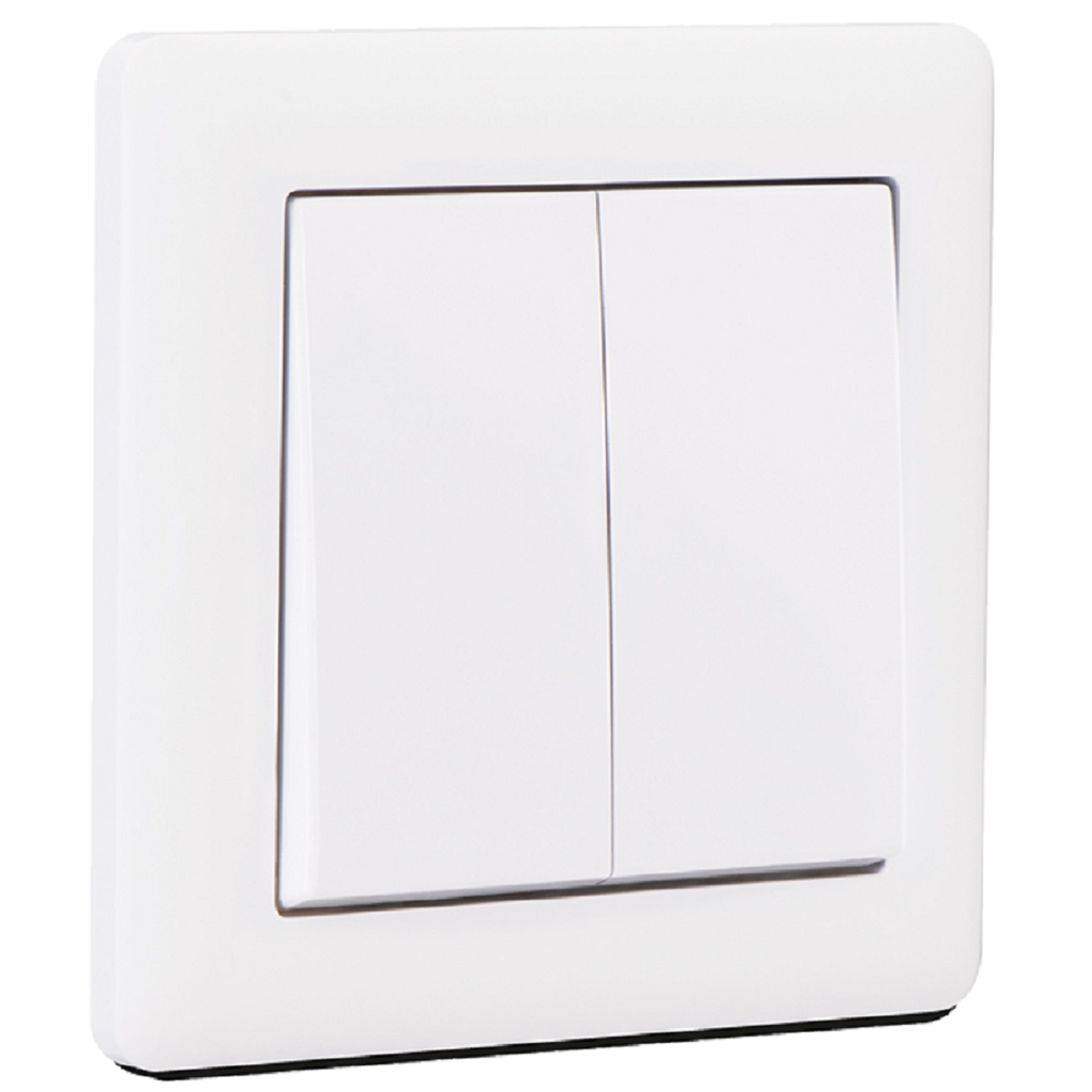 Công tắc đôi 1 chiều BR010201 | Makel.vn