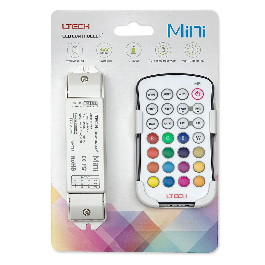 Bộ Điều Khiển Đèn Led Ltech M6+M3-3A Điều Chỉnh Màu Sắc Ánh Sáng, LED ...