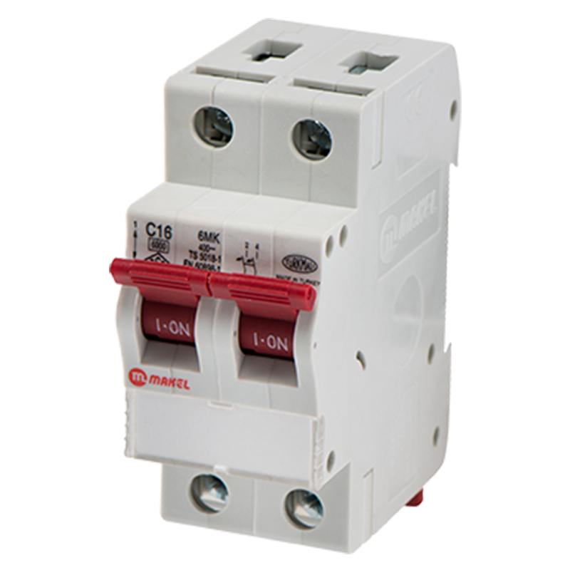 MCB 2P 63A 6kA Type B - 60057 | Makel.vn